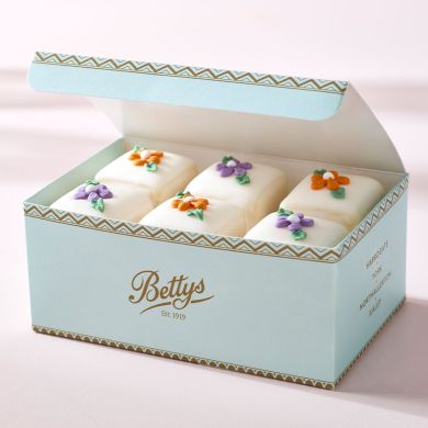 Exquisite Fondant Fancies, Handcrafted From Bettys