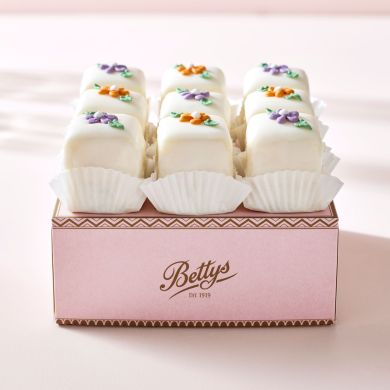 Exquisite Fondant Fancies, Handcrafted From Bettys