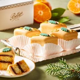 Chocolate and Orange Fondant Fancies