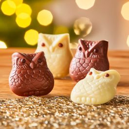 Milk & White Chocolate Owls
