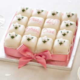 Personalised Fondant Fancies | Handcrafted Luxury | Bettys