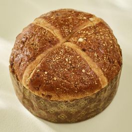 Large Yorkshire Rarebit Hot Cross Bun | Luxury Treat | Bettys