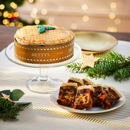 Toasted Marzipan Christmas Cake