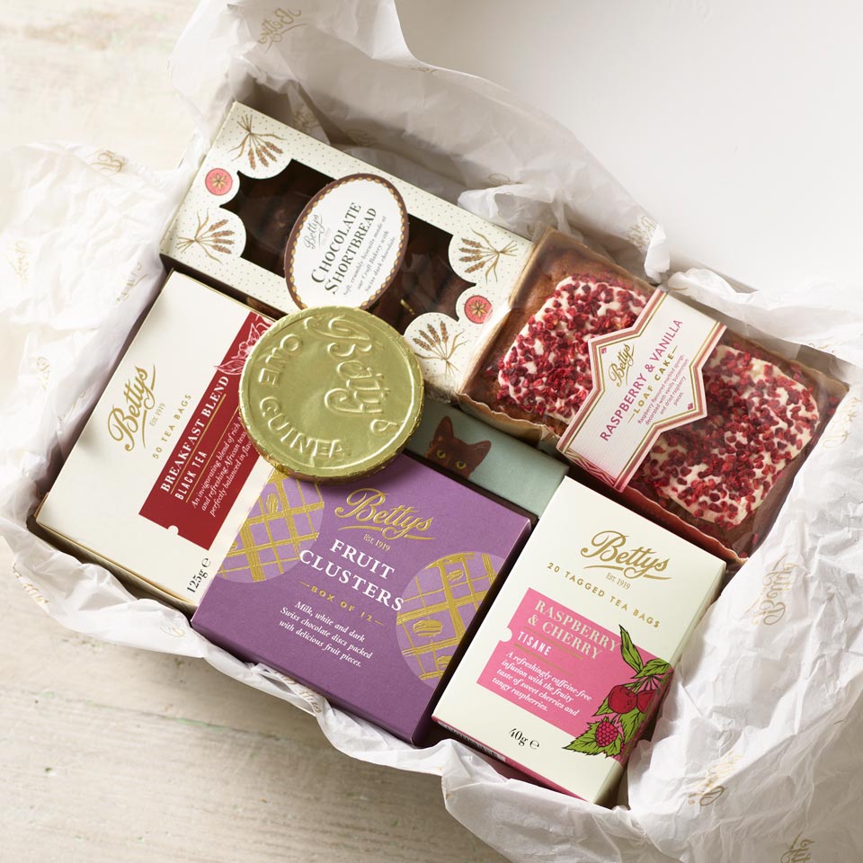 Create Your Own Gift Box With Bettys, Luxury Gifting